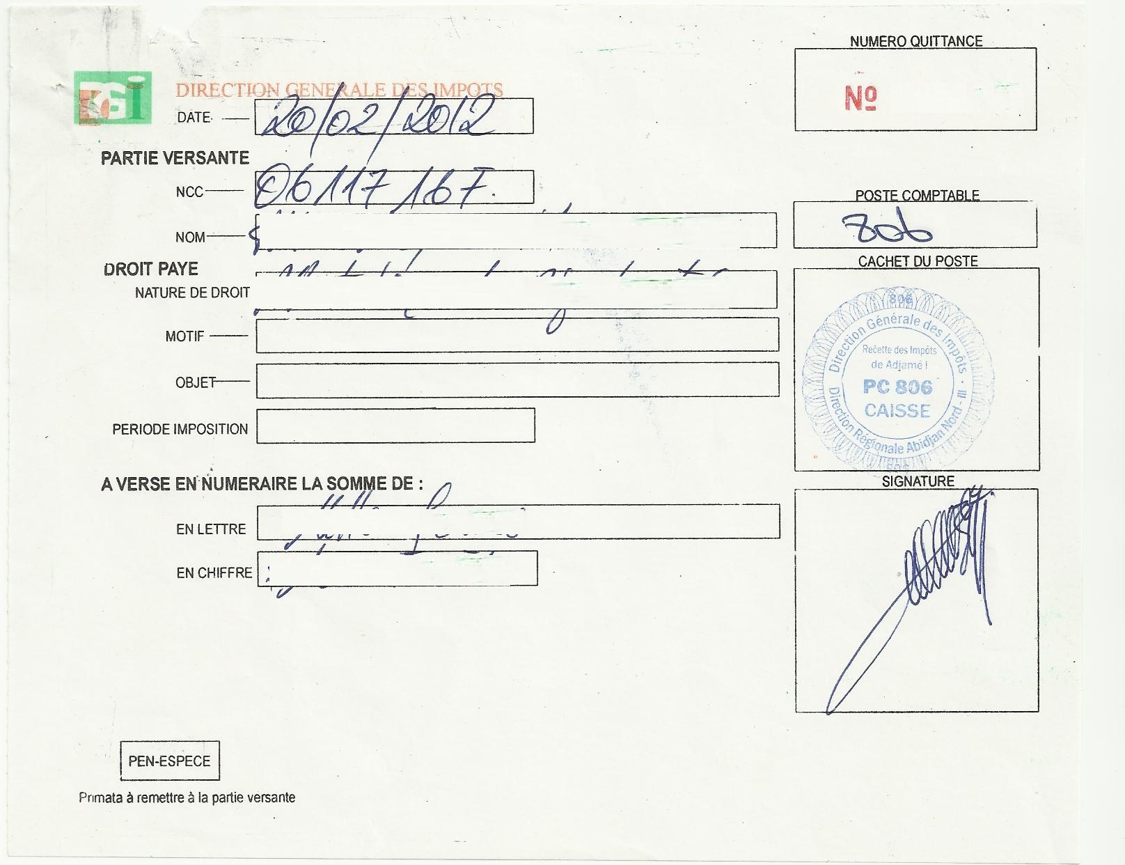 eRegulations Côte d'Ivoire